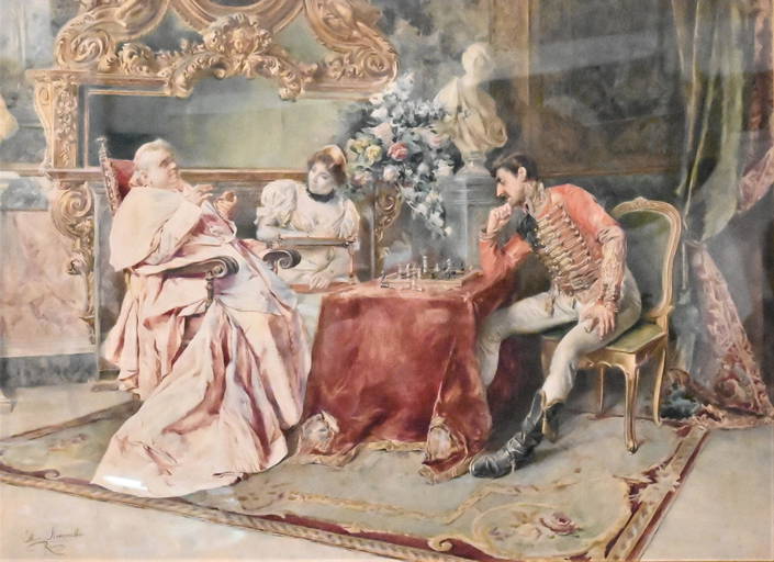 Ettore Simonetti (1857-1909) (#0478) on Feb 25, 2023 | Nadeau's Auction ...