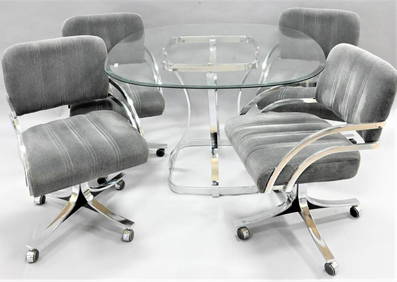 COCO CHANEL GLASS TOP DINING TABLE - Jul 19, 2020 | Thomaston Place ...