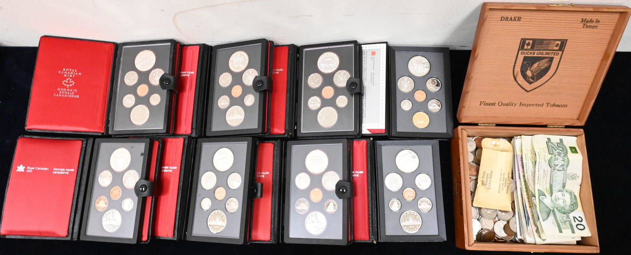 10 Canadian Proof Sets