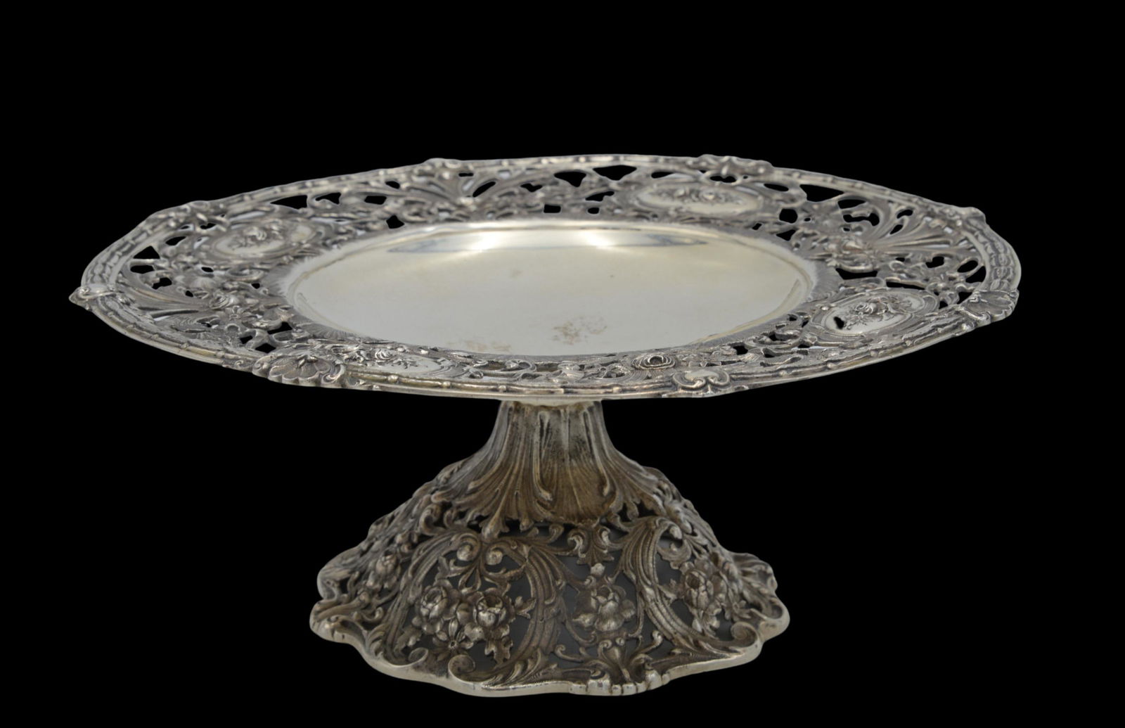 Sterling Silver Dessert Plate