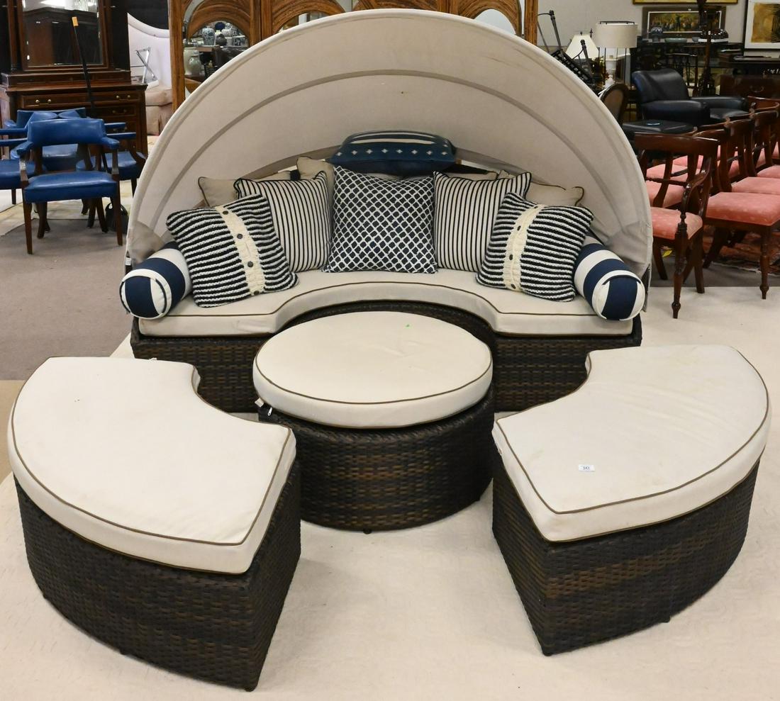 Frontgate Woven Outdoor Patio Set