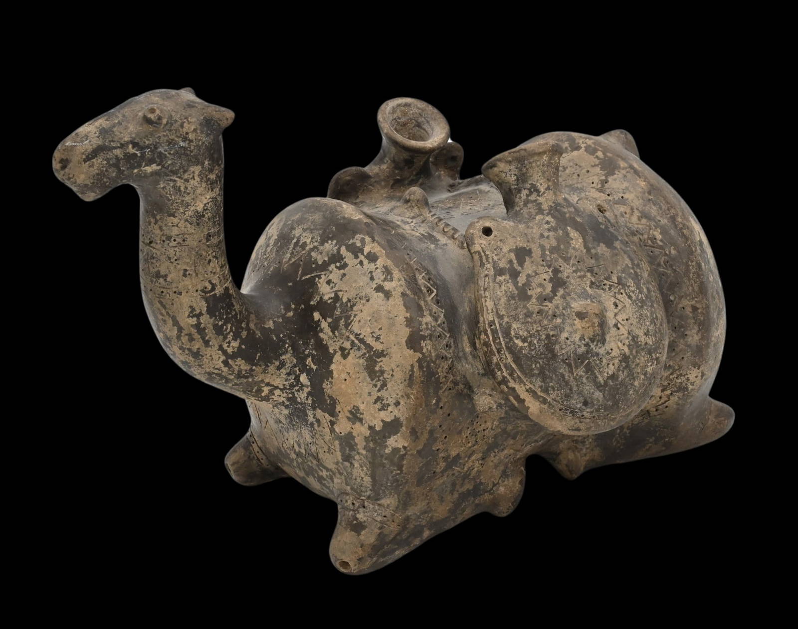Parthian Pottery Camel Auction