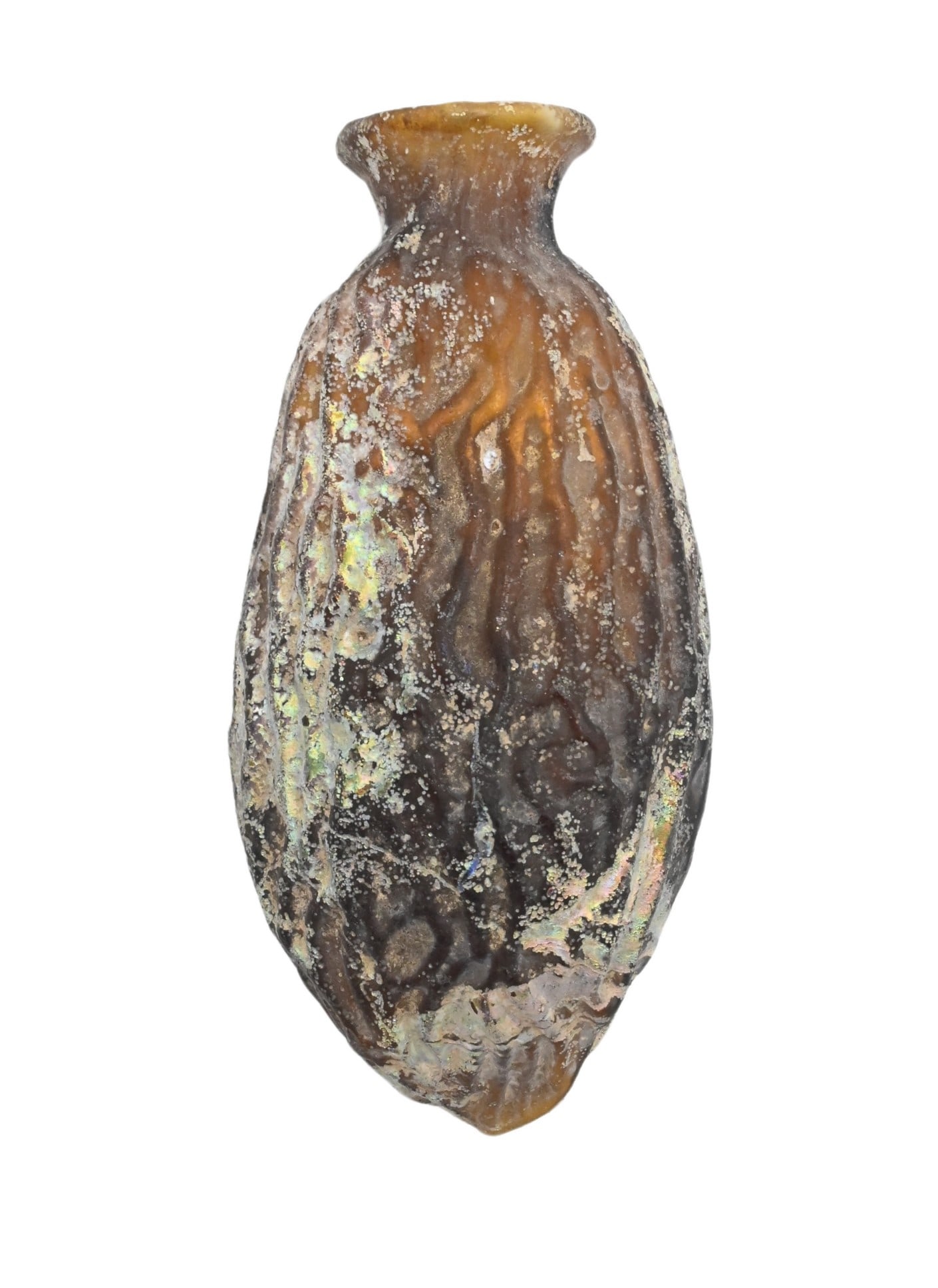 Roman Amber Glass Date Flask Auction