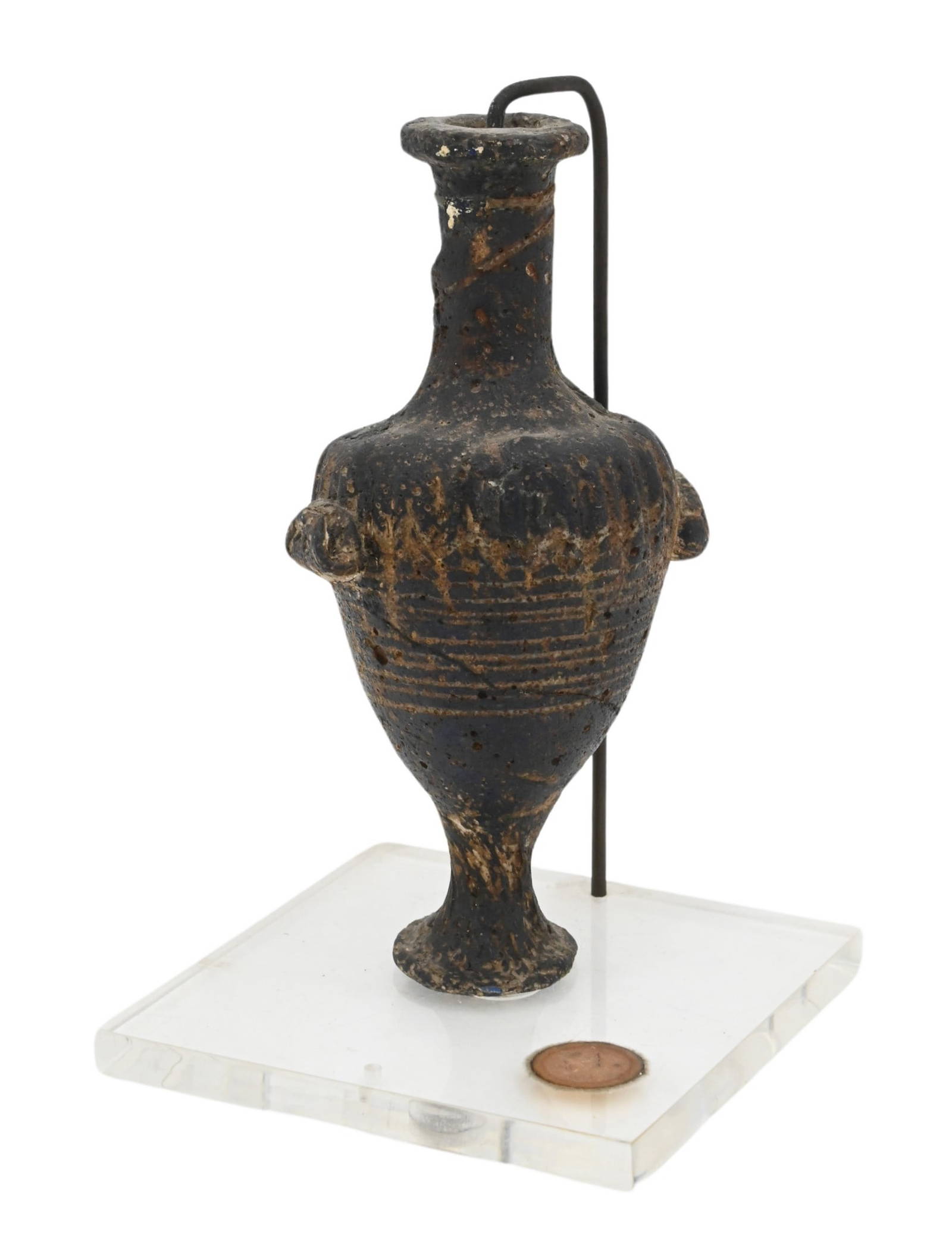 Greek Core-formed Glass Bottle Auction
