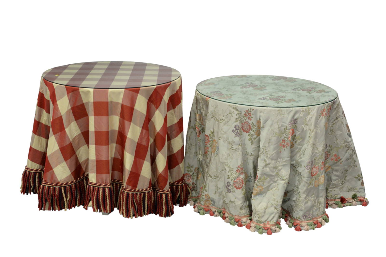 Two Custom Display Tables Auction