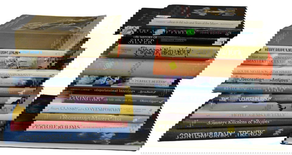 23 Reference/coffee Table Books