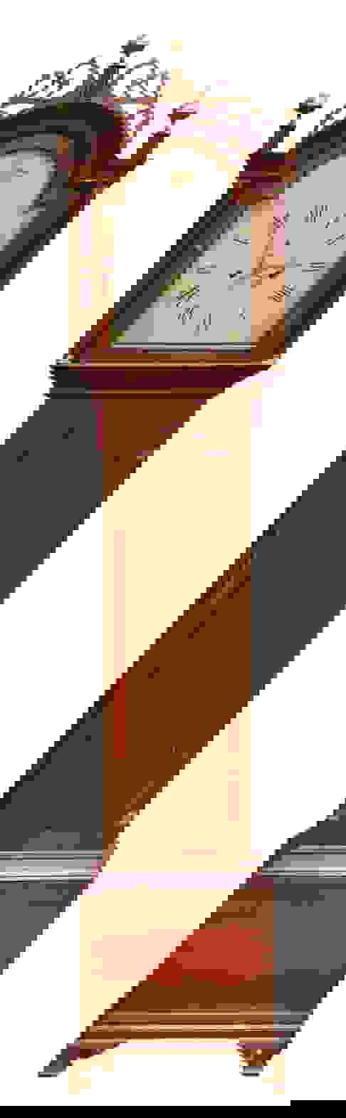 Silas Parsons Cherry Tall Case Clock Auction