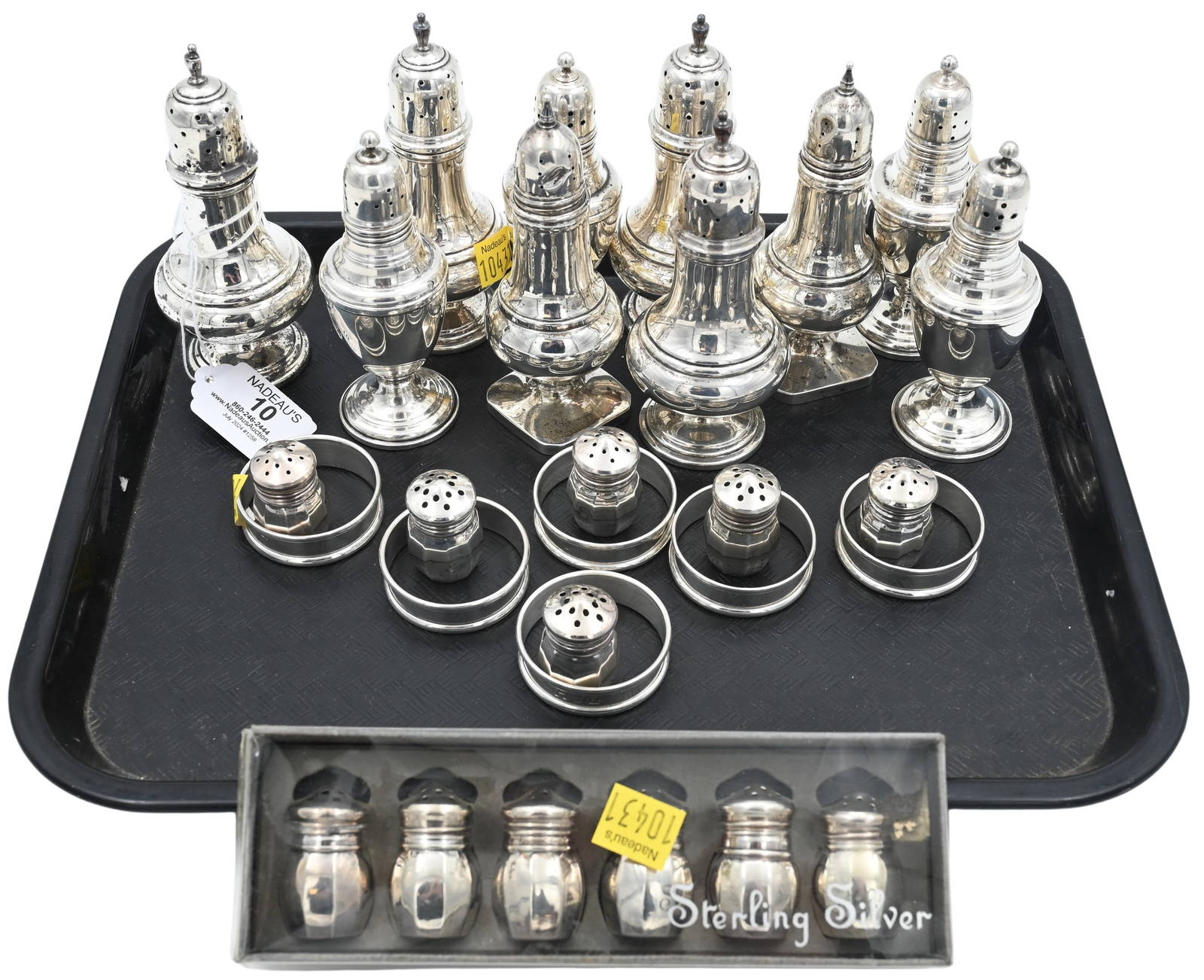 Sterling Silver Tableware & Barware for Sale at Auction - Page 7