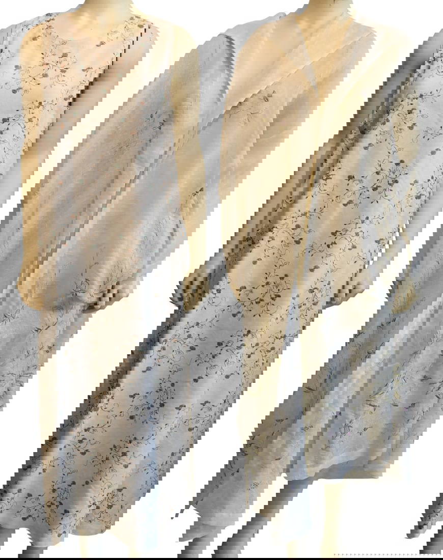 Women's Linen Eskander Dress Set Auction