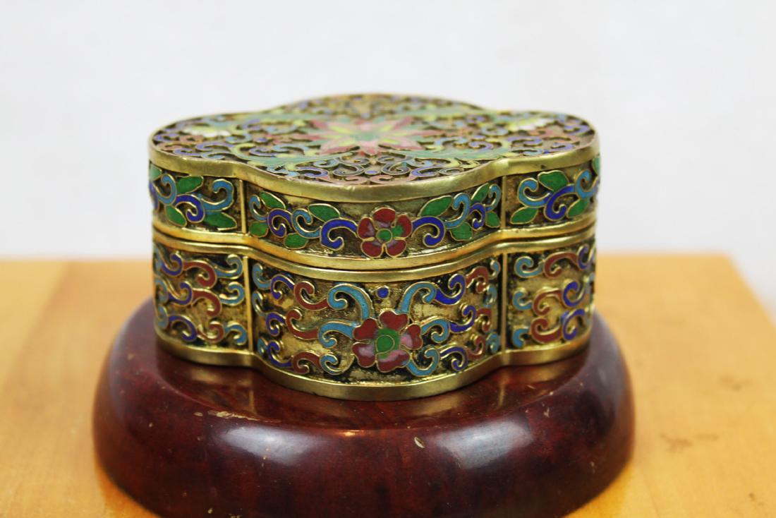 Antique Chinese Cloisonne Box within Box - Jul 28, 2018 | Taotao Shop ...