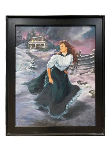 Harry Burman Romance Novel Original Illustration Painting - Dec 10 ...