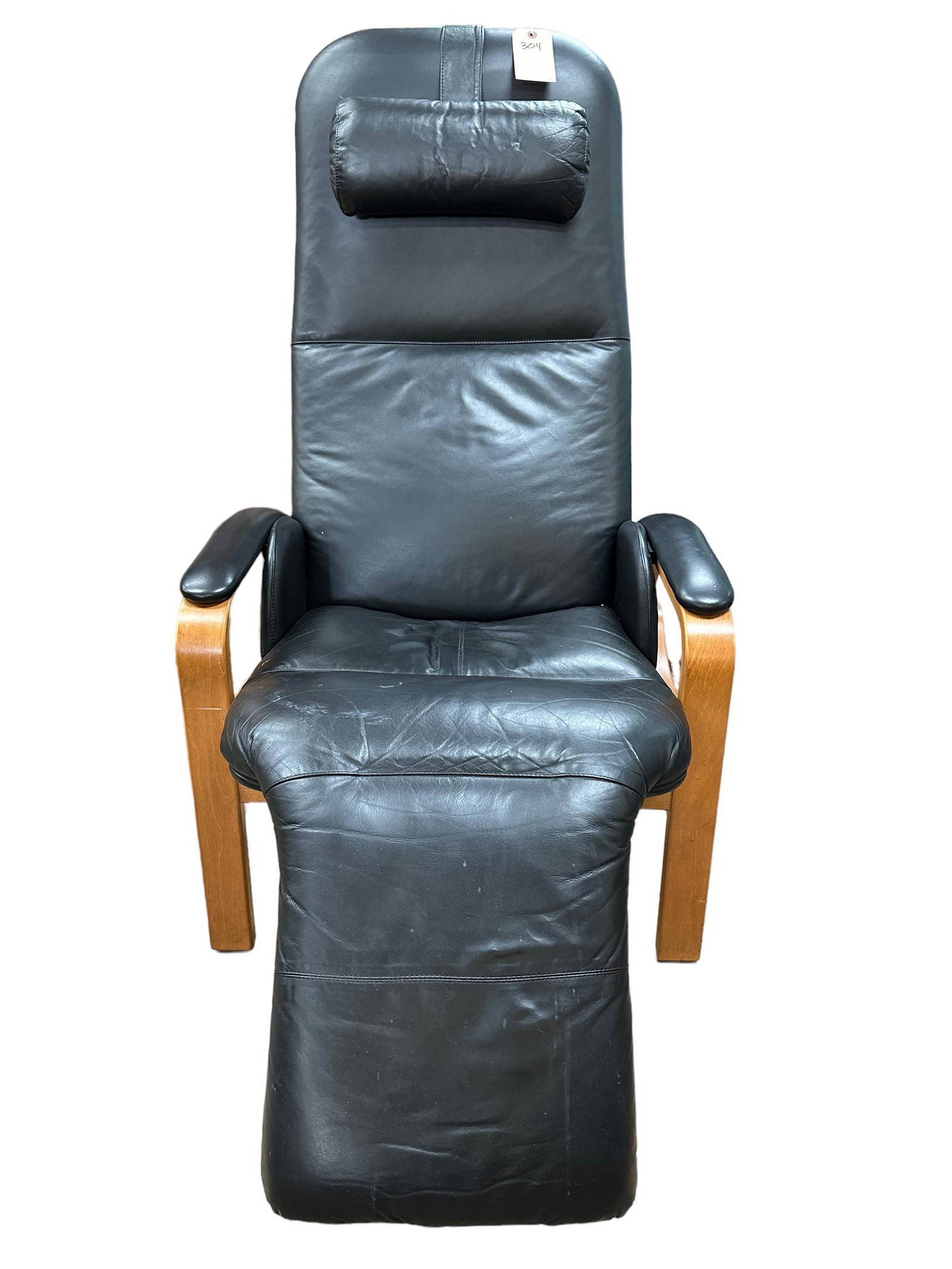 Backsaver Zero Gravity Leather Chair Auction