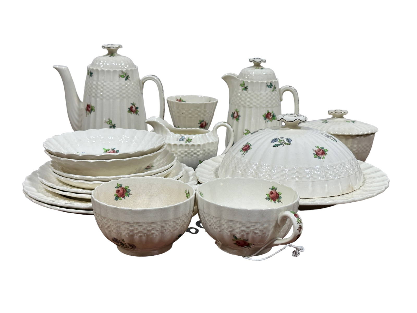 16 Piece Copeland Spode England China Set Auction