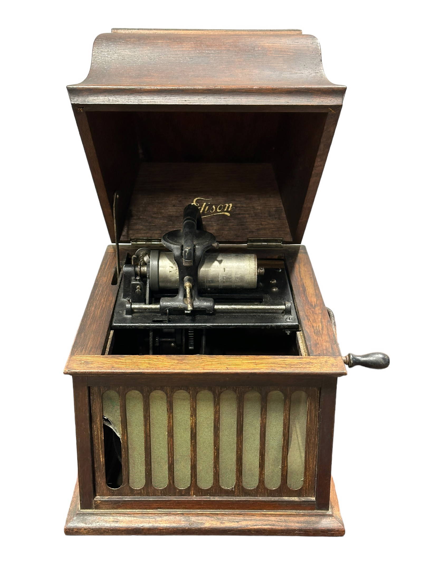 Antique Thomas Edison Phonograph Auction