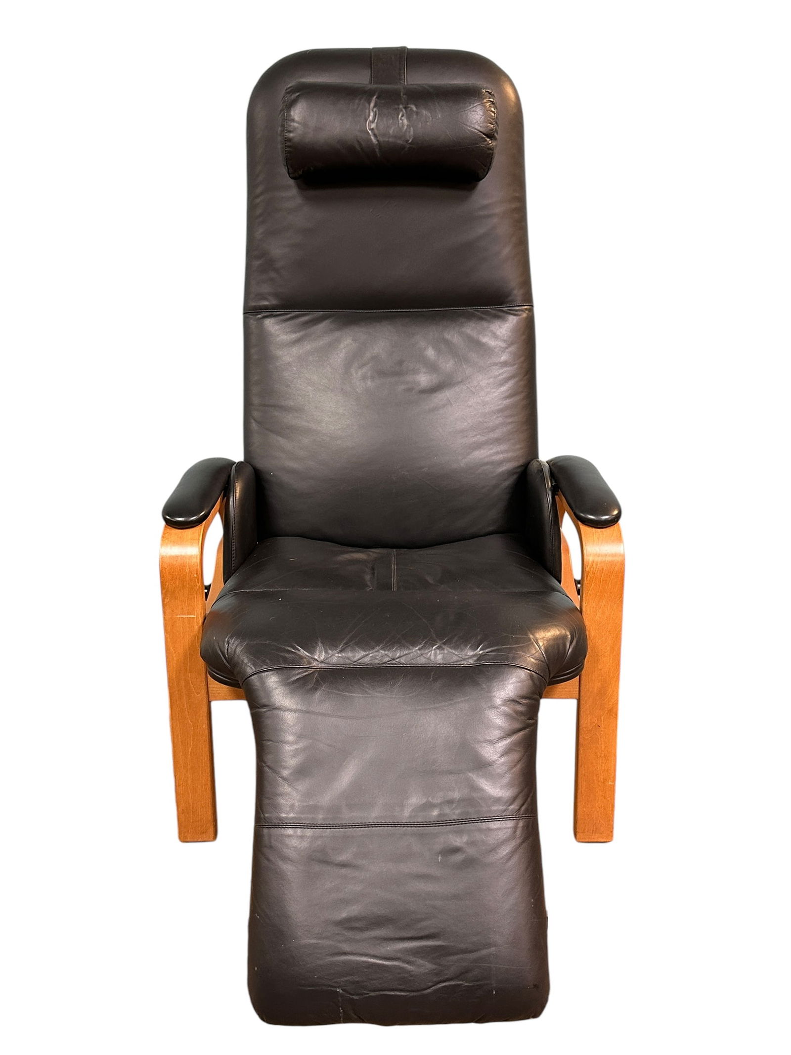 Backsaver Zero Gravity Leather Chair Auction