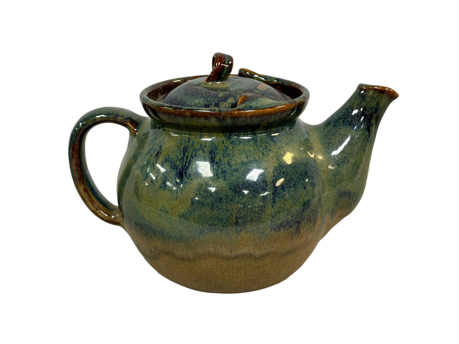 Signed J.r. Cooper Pottery Teapot Auction