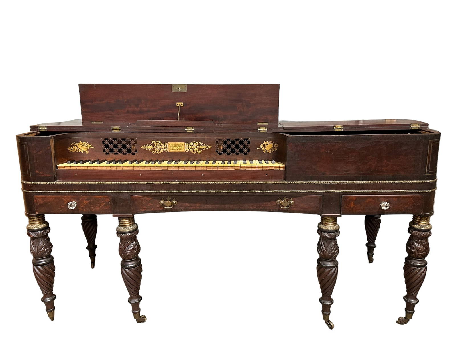 Antique Adam & William Geib Square Pianoforte Auction