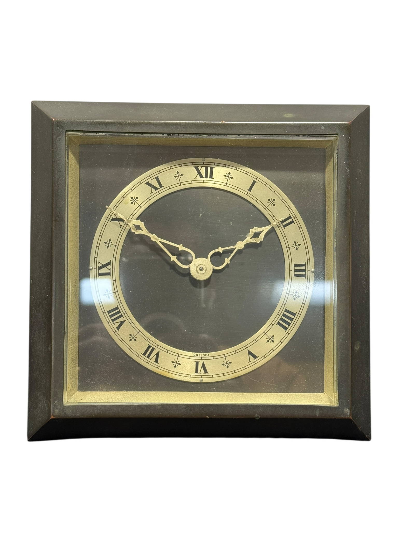 Bronze Chelsea Desk Clock Auction