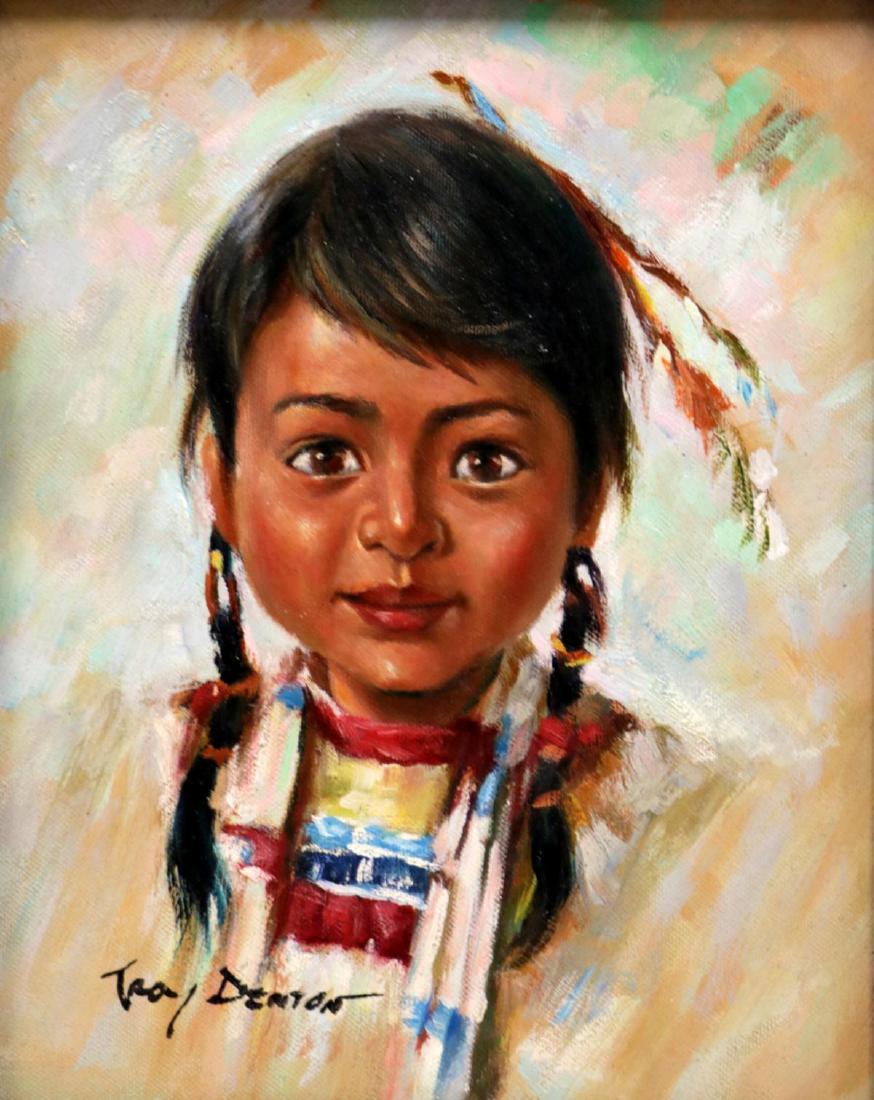 Troy Denton (American b. 1949) Oil Painting on Canvas