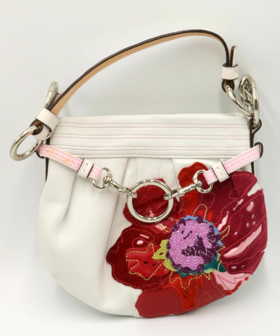 Coach Flower Leather Purse