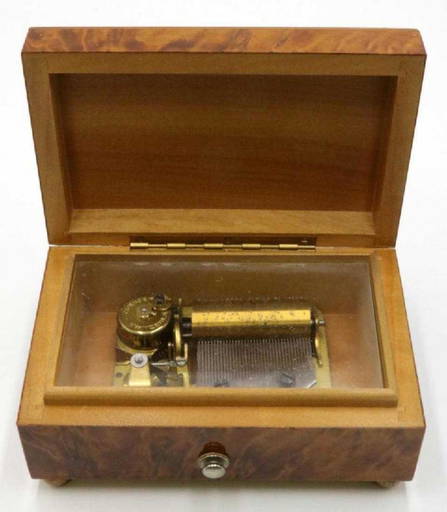 Cuendet Switzerland Music Box