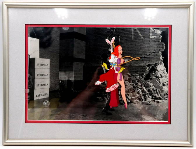 Walt Disney "who Framed Roger Rabbit" Animation Cel