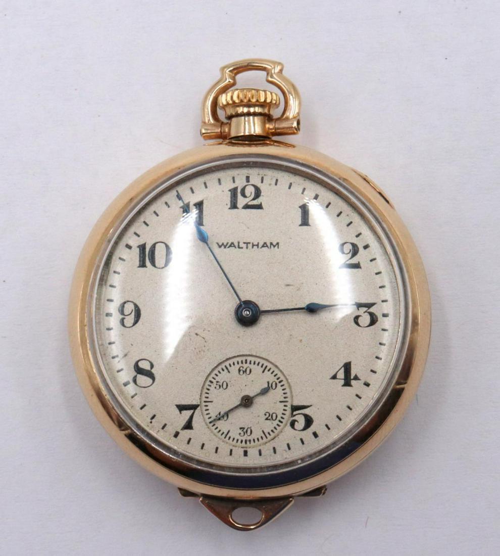 Waltham Ladies Gold Filled Pocket Watch