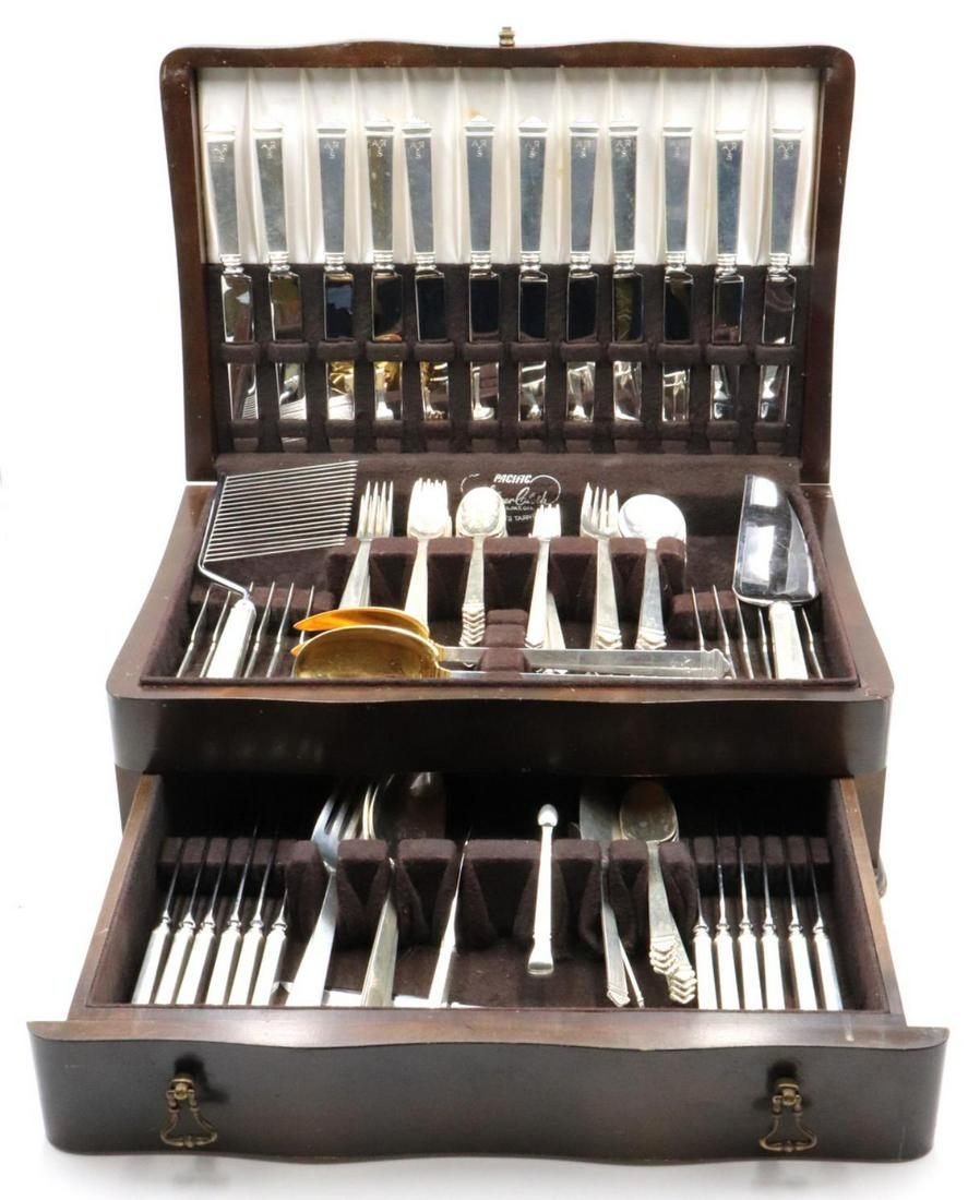 137 Pc. Tiffany & Co. "hampton" Sterling Flatware Set
