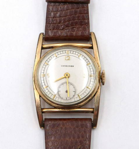 Longines "mainliner" Art Deco Driver's Wristwatch