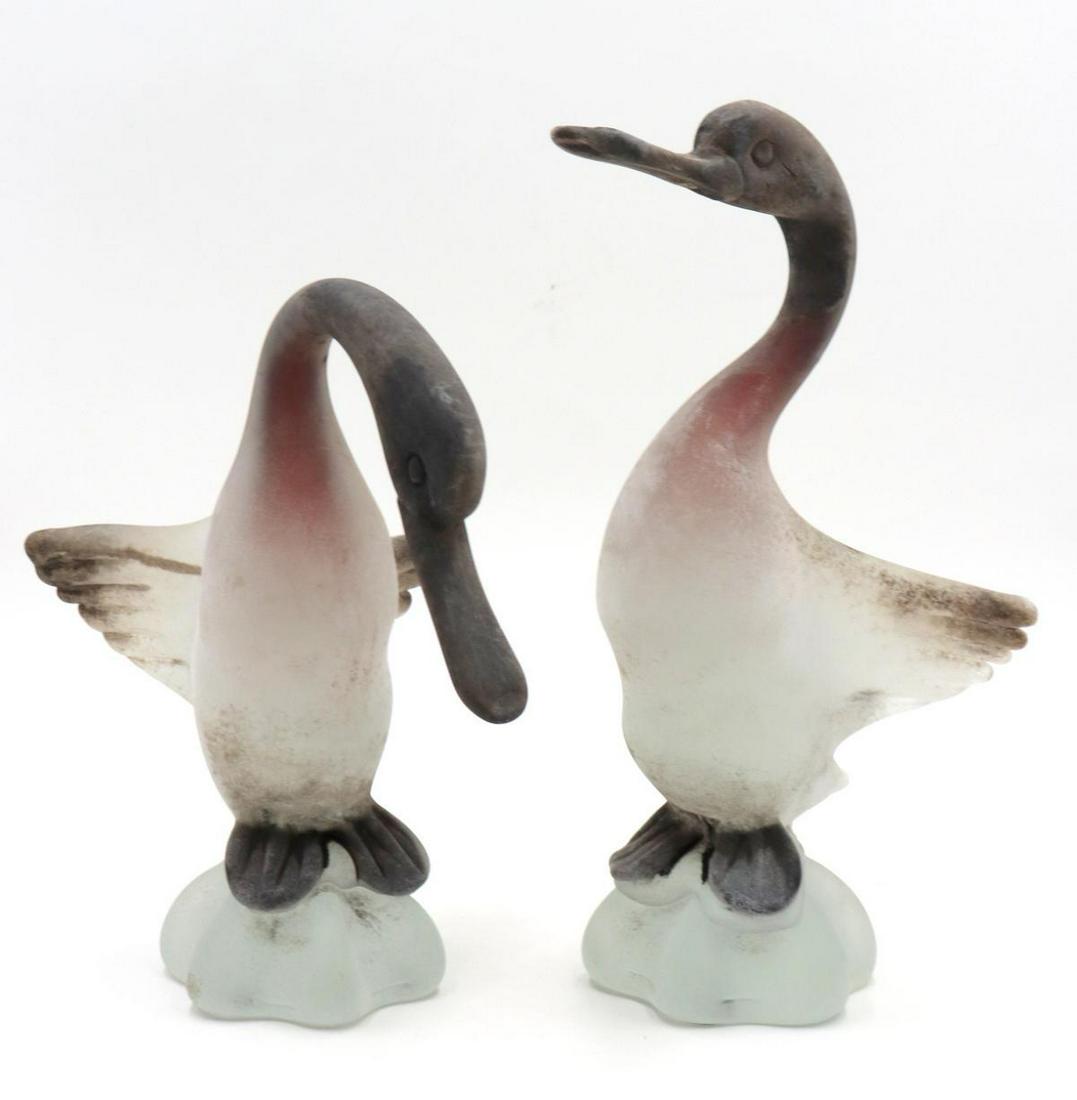 1950's Murano Art Glass Ducks