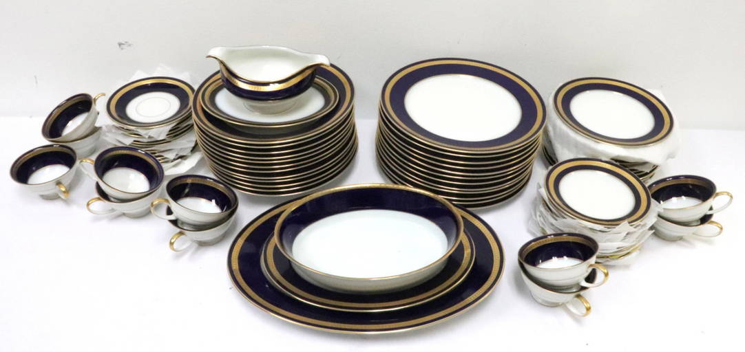 75 Pc. Rosenthal "eminence" Cobalt China Set
