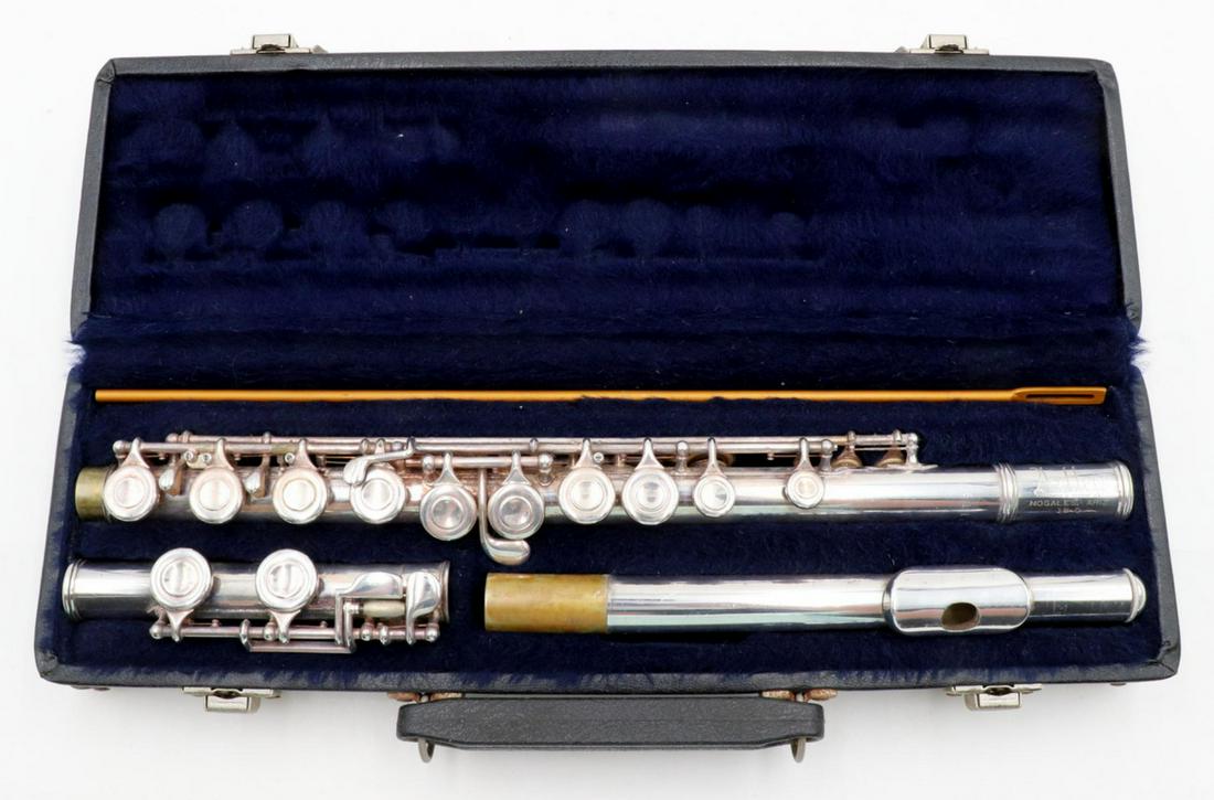 Vintage Artley Silver Plated Flute Auction