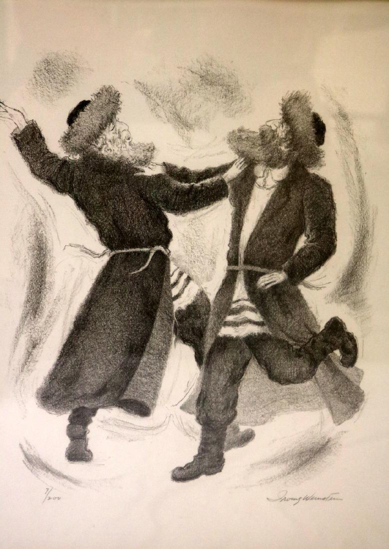 Irving Weinstein "the Dance" Lithograph