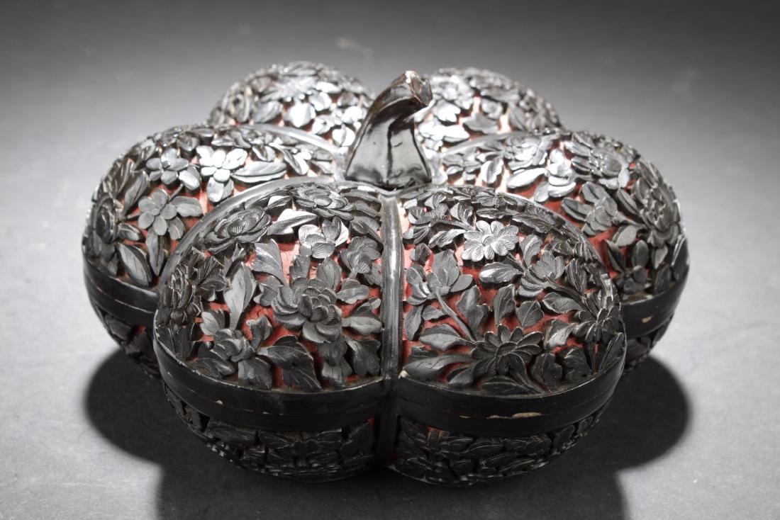 Antique Chinese Black Lacquered Bowl