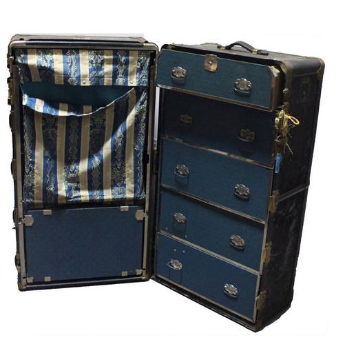 Wheary Trunk Company Travelling Wardrobe Trunk