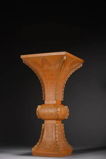 Pealed Bamboo Beast-Face Beaker Vase Beaker Vase (#0022) on Dec 31 ...