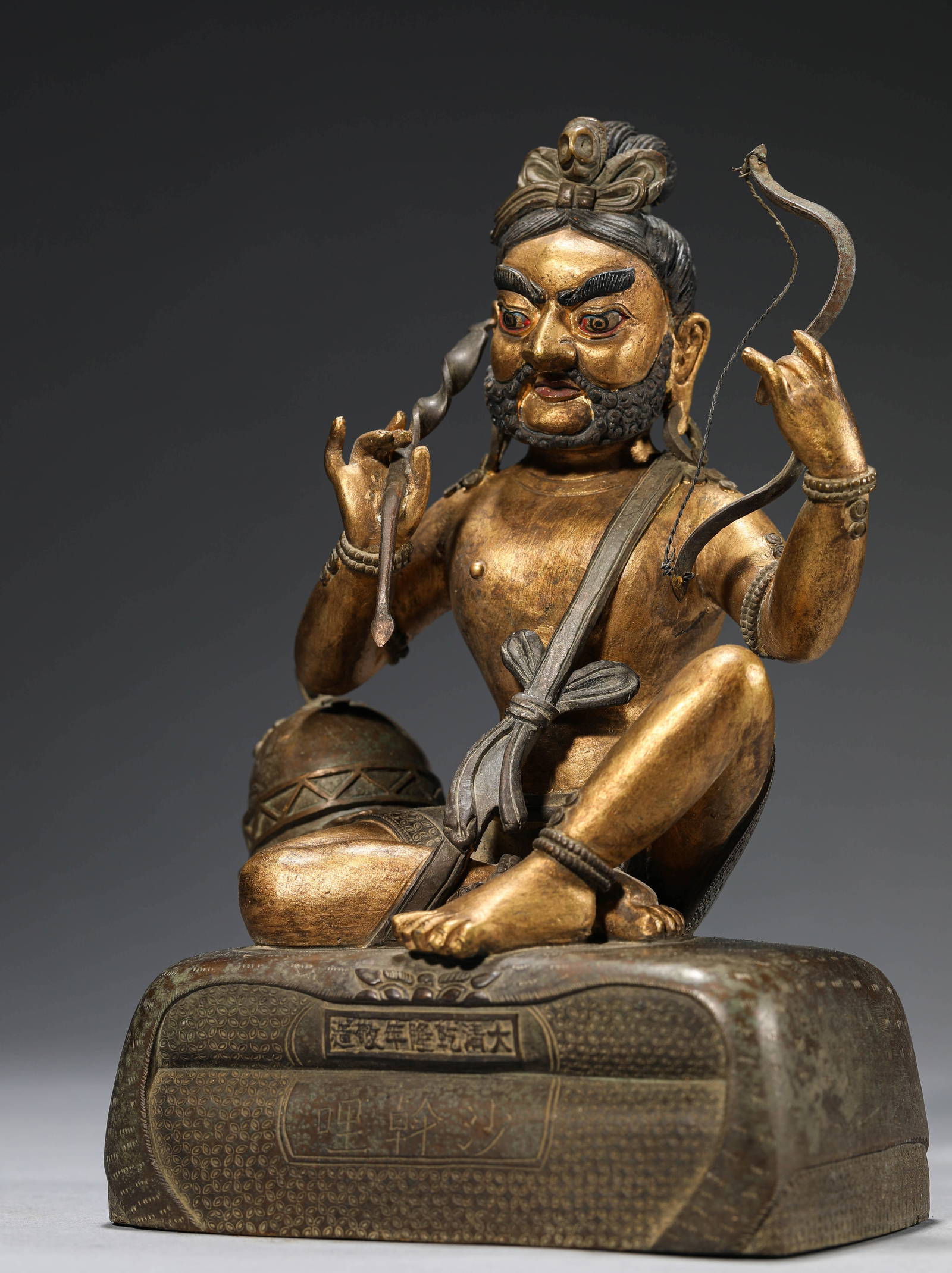 Gilt Bronze Deity Statue Auction