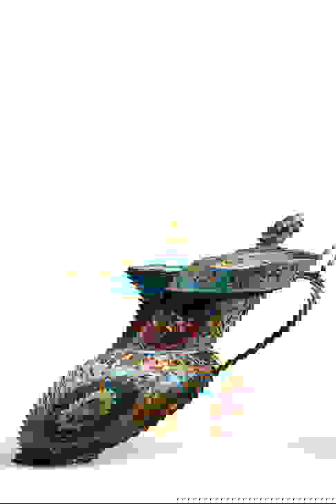 A Cloisonne Enamel Buddhist Monk’s Cup Jug Auction