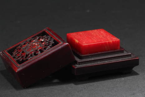 Chinese Woodblock Ink Stamp