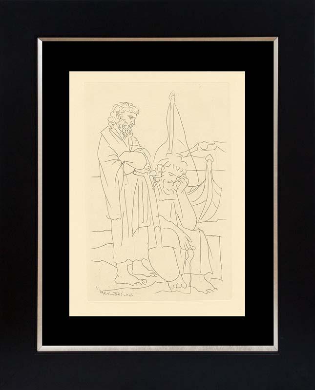 Picasso Original Engraving From 1962