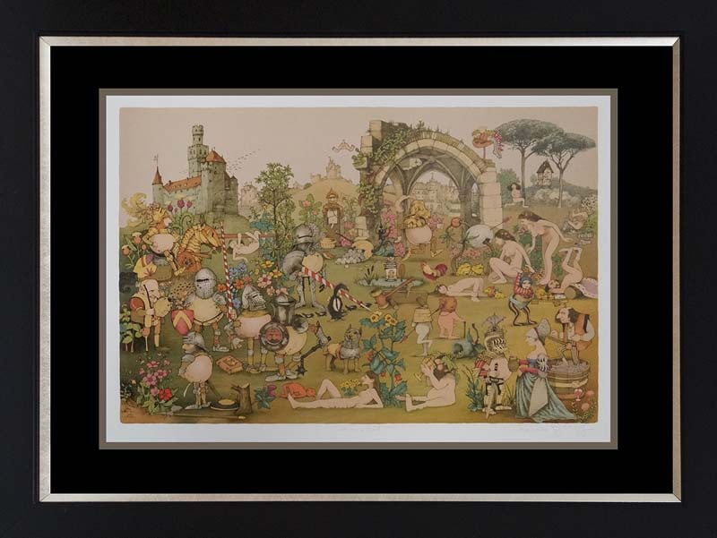 Charles Bragg Lithograph Limited Edition Auction