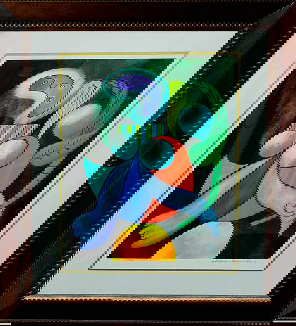 Pablo Picasso Woman And Flower Limited Edition Collection Domain ...