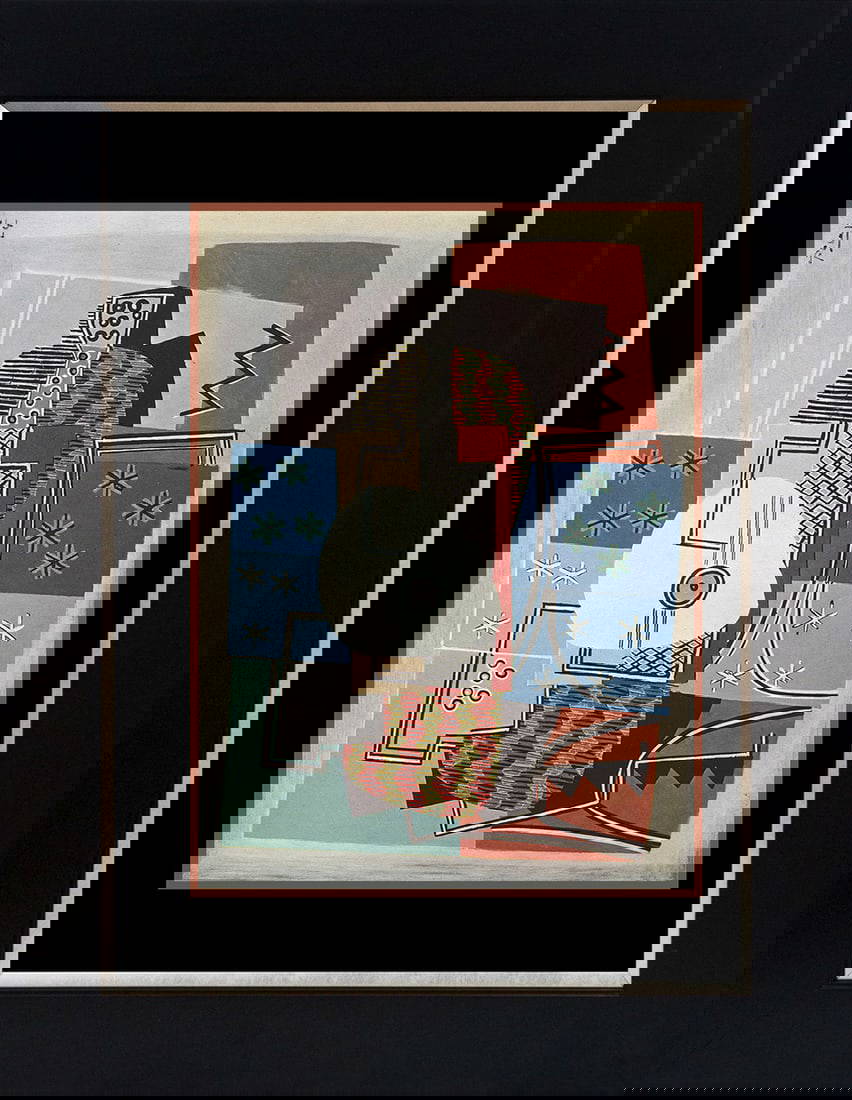 Pablo Picasso Color Plate Lithograph Auction