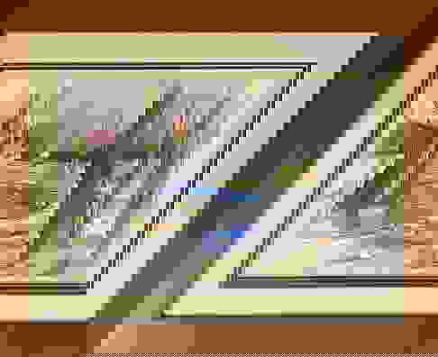 Michael Schofield Original Watercolor Auction