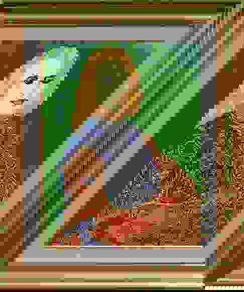 William Verdult Original Oil On Board Bejewelled 36x24 Inches Image ...