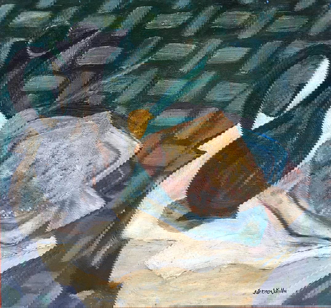 Gerald Dillon Stilllife Oil On Canvas Auction