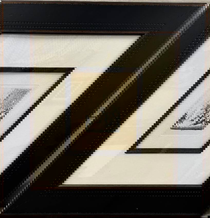 Rembrandt Etching. Rembrandt (after By Amand Durand). Certificate Of Authenticity Included. Auction