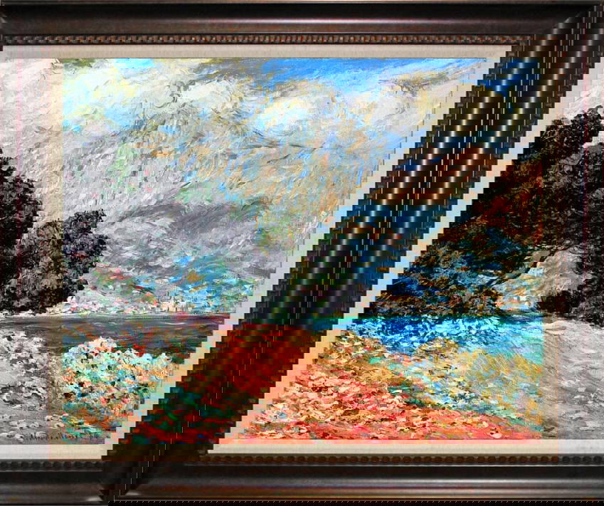 Claude Monet Cap Martin Claude Monet Limited Edition On Paper Landscape ...