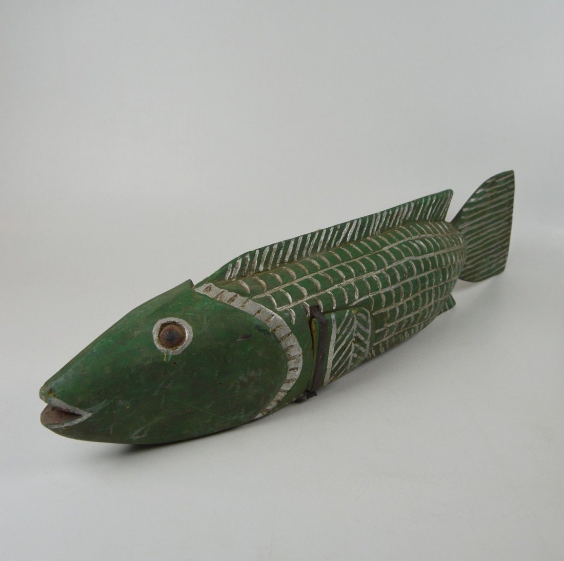 Charming Vintage Bozo Fish Marionette / Mask From Mali