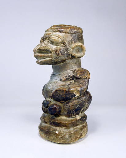 Mysterious Sapi Nomoli Stone Statue, Rare African Art